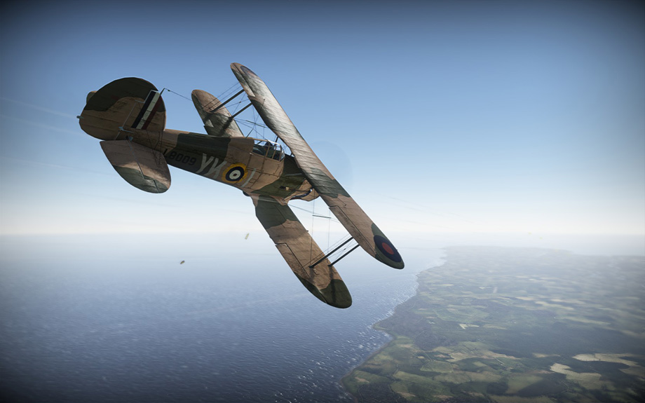 The First Flight of Britain’s Last Biplane Fighter : r/Warthunder
